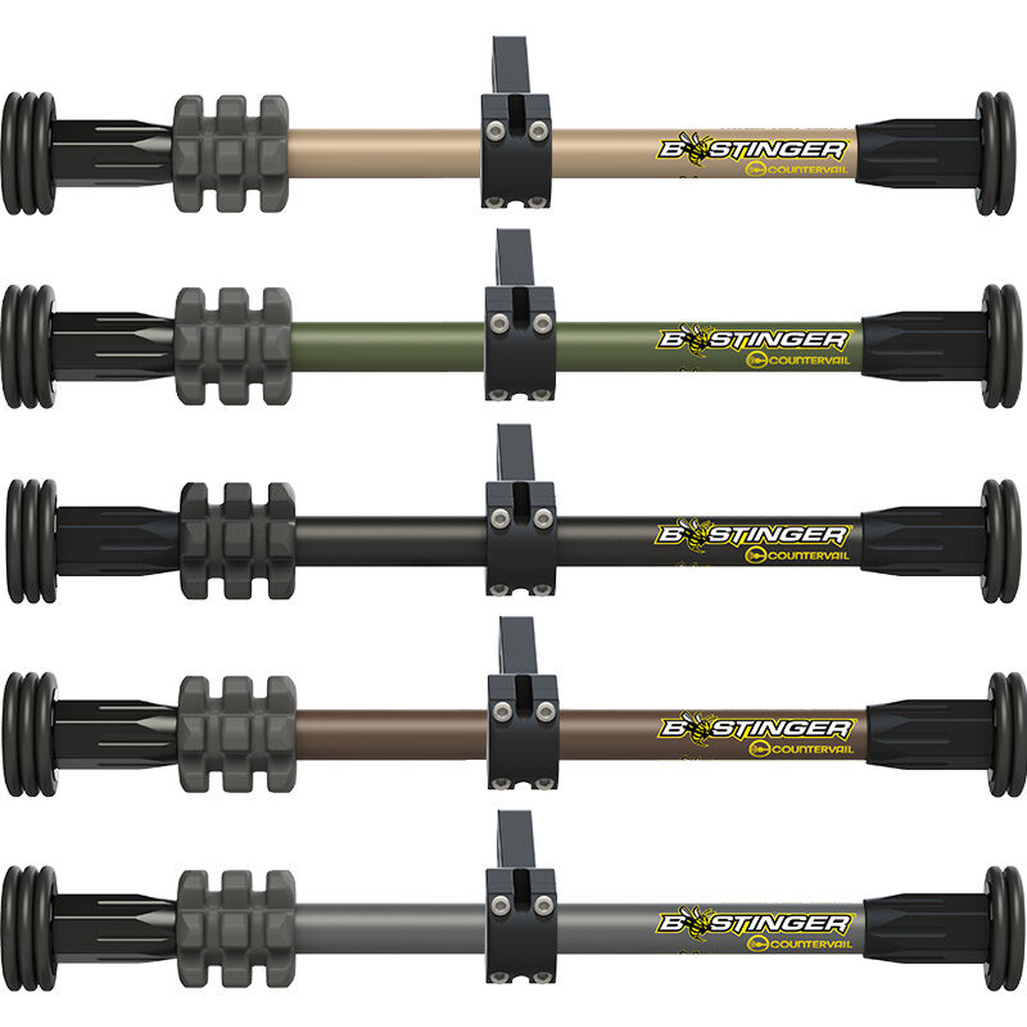 Bee Stinger MicroHex Counter Slides With Offset 10" - Archery Direct